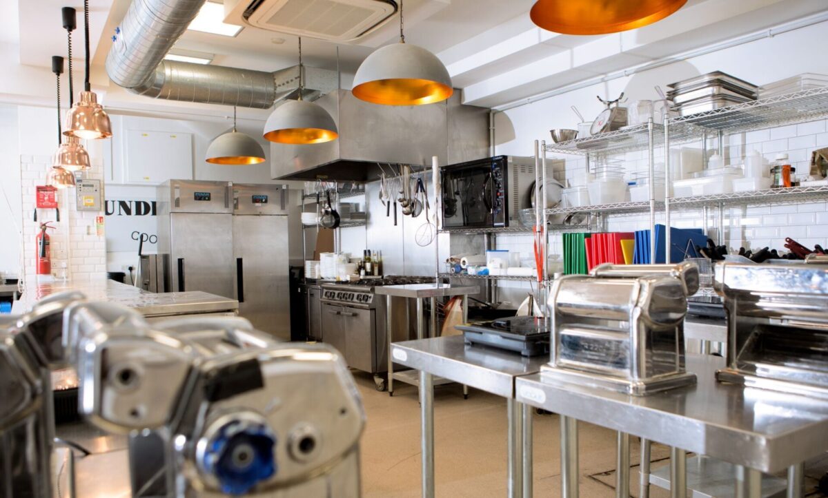 Underground Cookery School • Commercial Kitchen Hire London