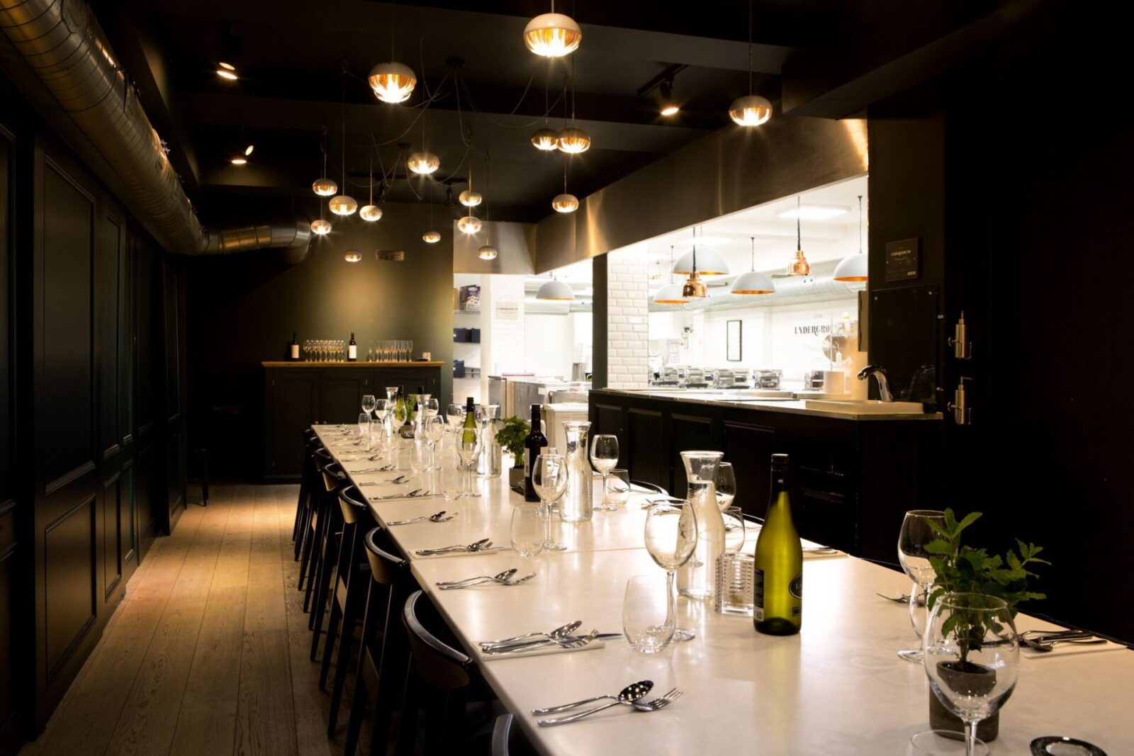 Underground Cookery School • Commercial Kitchen Hire London